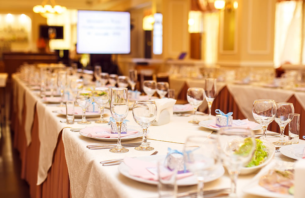 Elegant Banquet Hall for Weddings at La Manila Resort, Gangtok